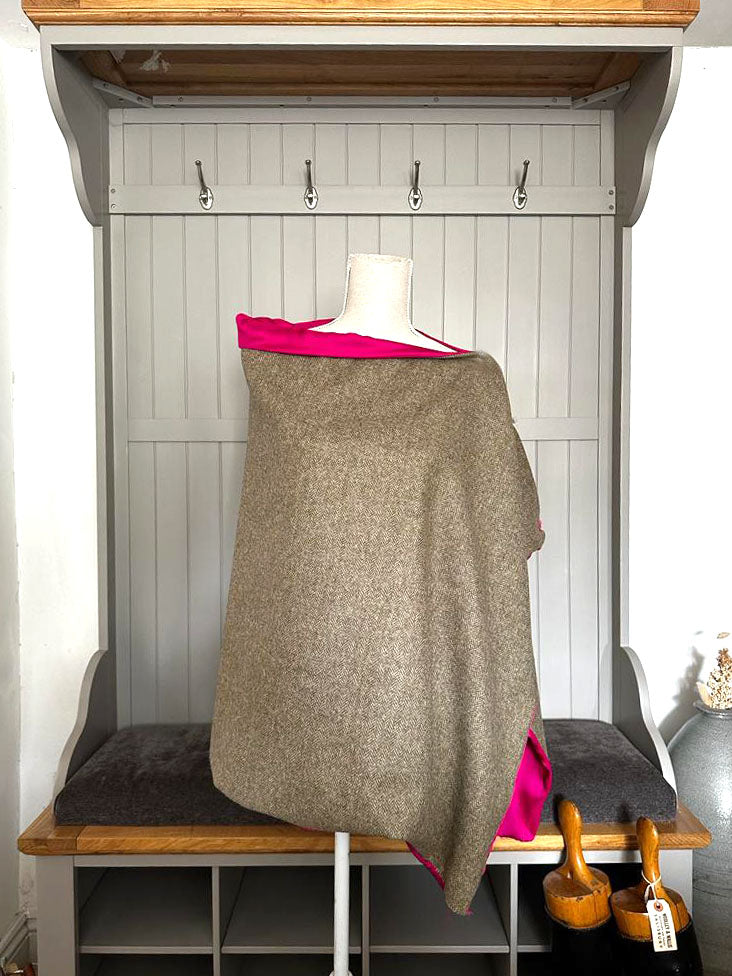 LIMITED EDITION Hot Pink Cape – The Tweed Boutique
